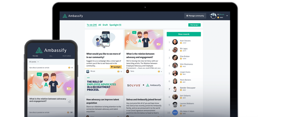 Ambassify | Leverage trust and scale authenticity through advocacy